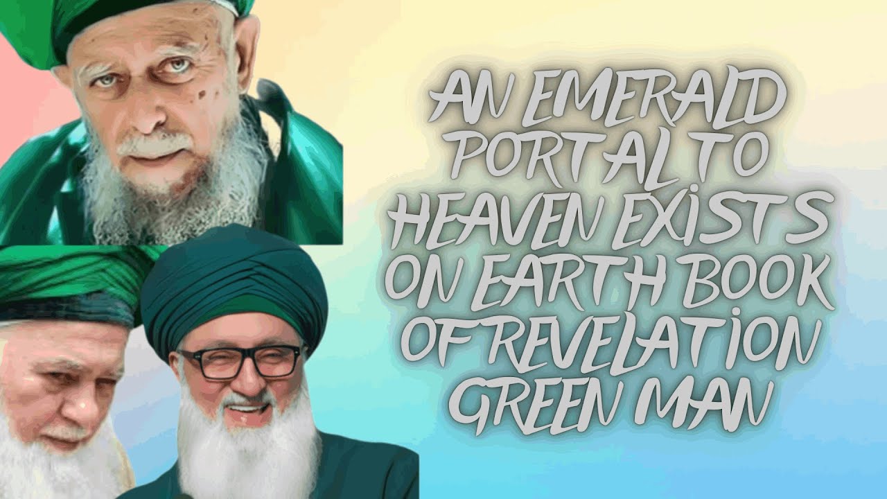 An Emerald Portal to Heaven Exists on Earth Book of Revelation Green ...