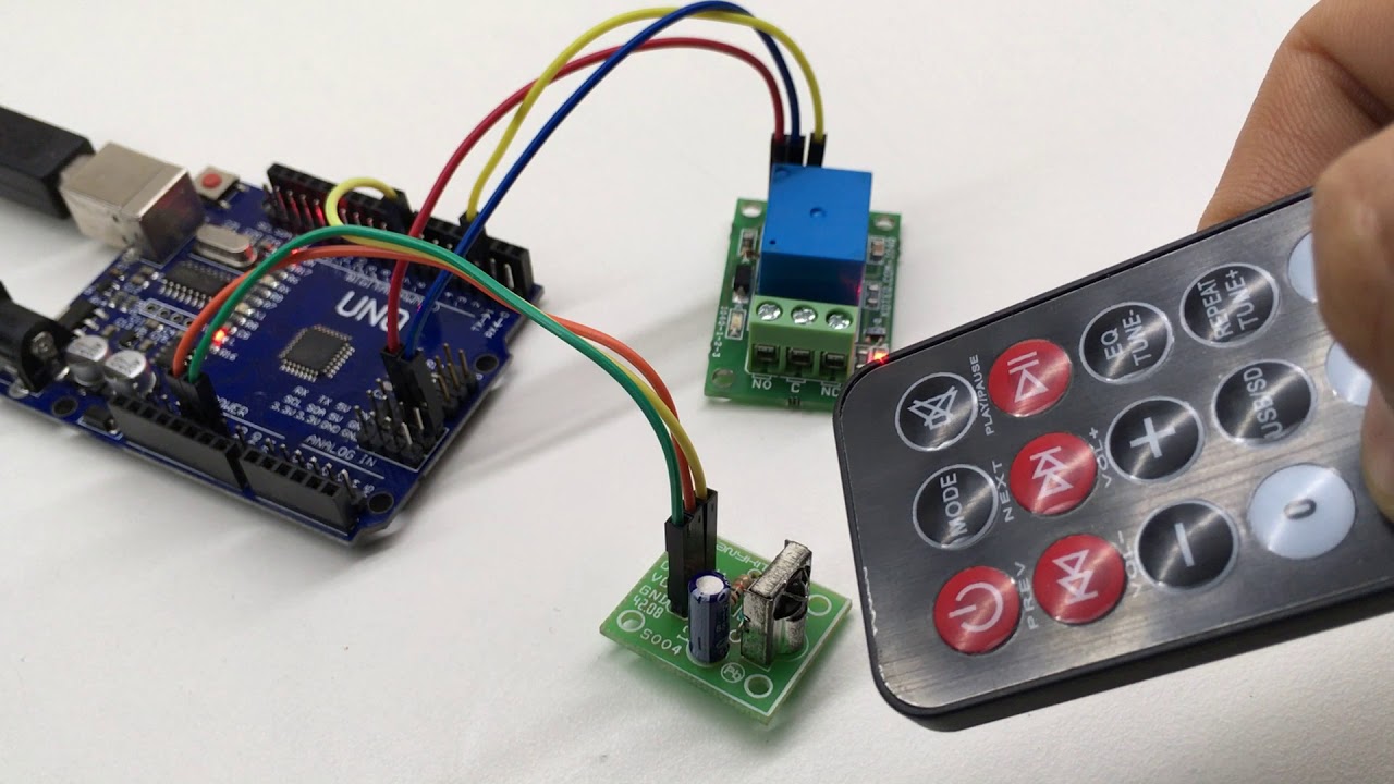 One Channel Infra Red Remote Controller - YouTube