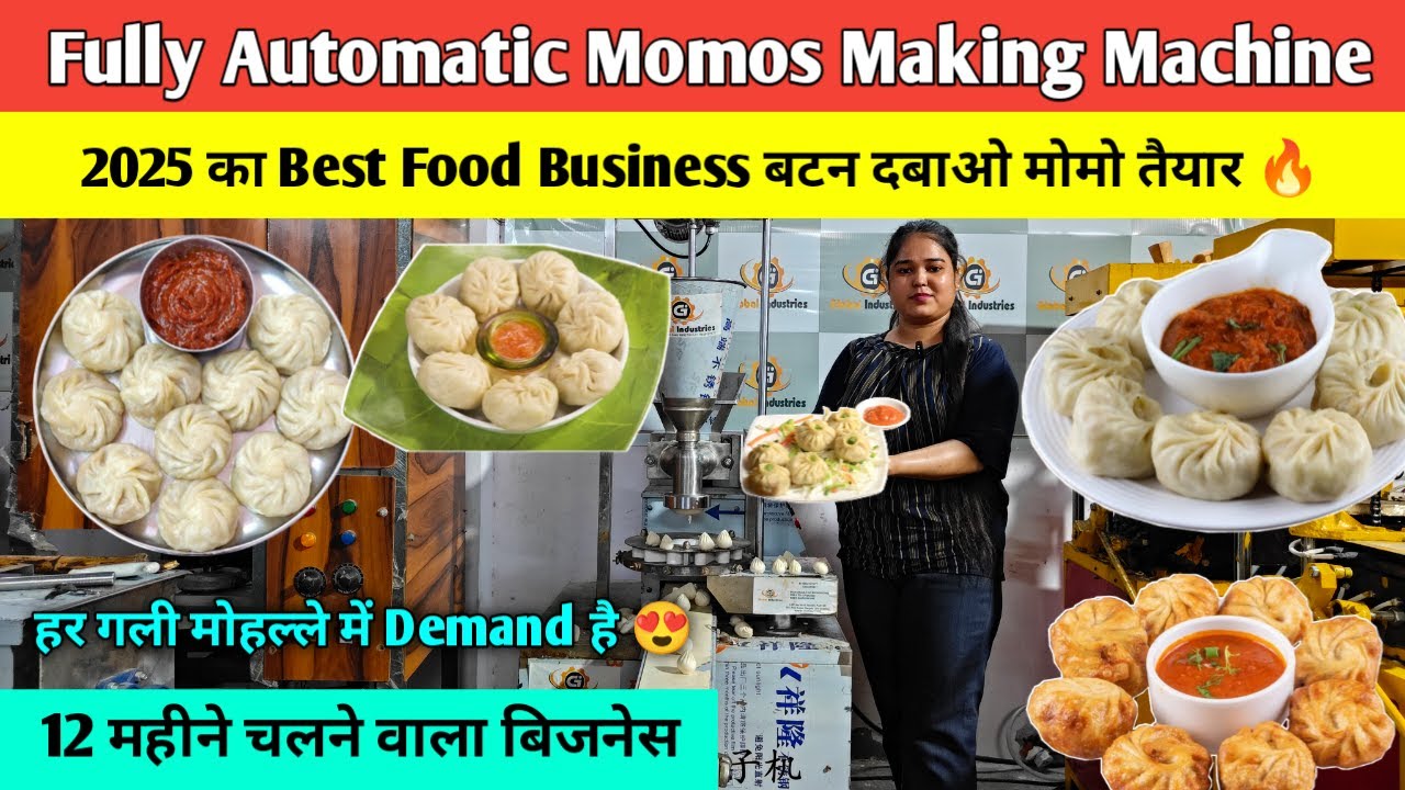 Momos Making Machine Delhi | Fully Automatic Momos Machine Business ...