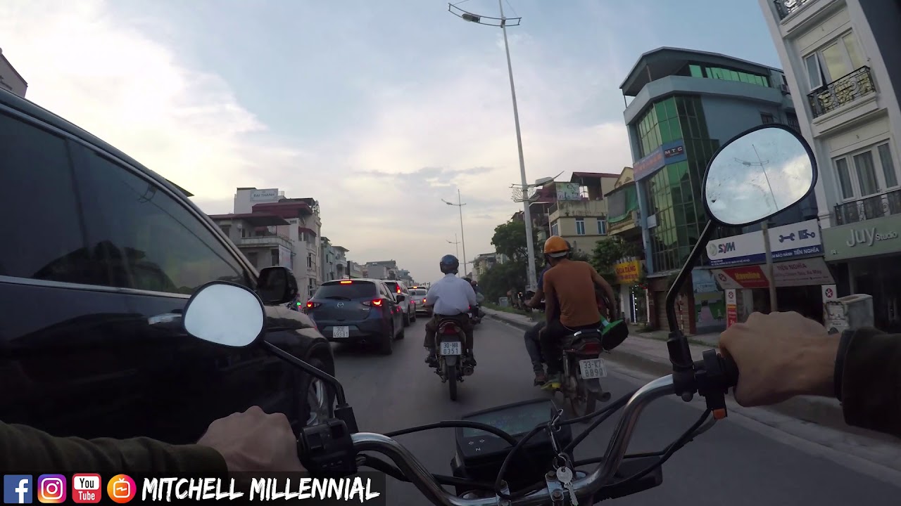 Rush Hour In Hanoi, Driving Like A Local V. 4 - YouTube