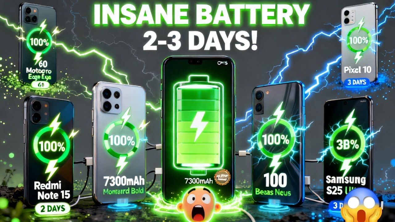 🔥Longest Battery Life Phones 2026🔋 - YouTube