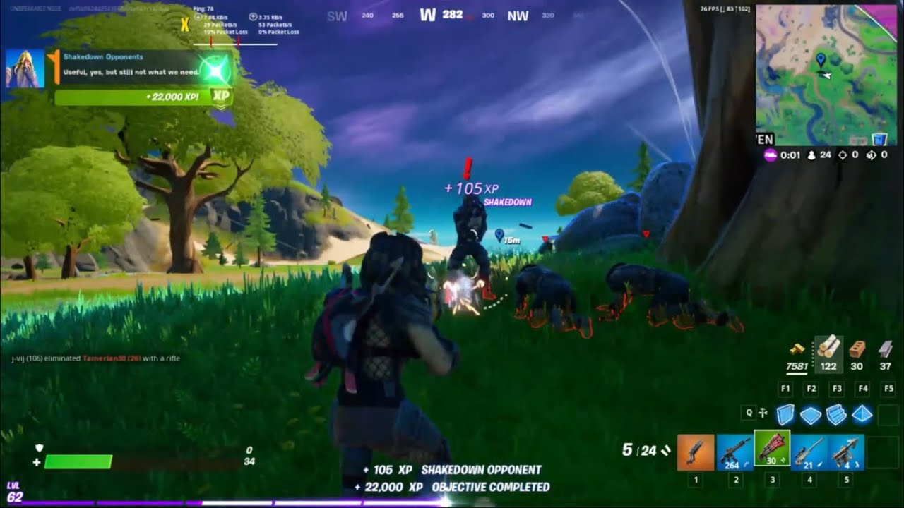 ShakeDown Opponents Fortnite Chapter 2 Season 5 Challenges 2021 - YouTube