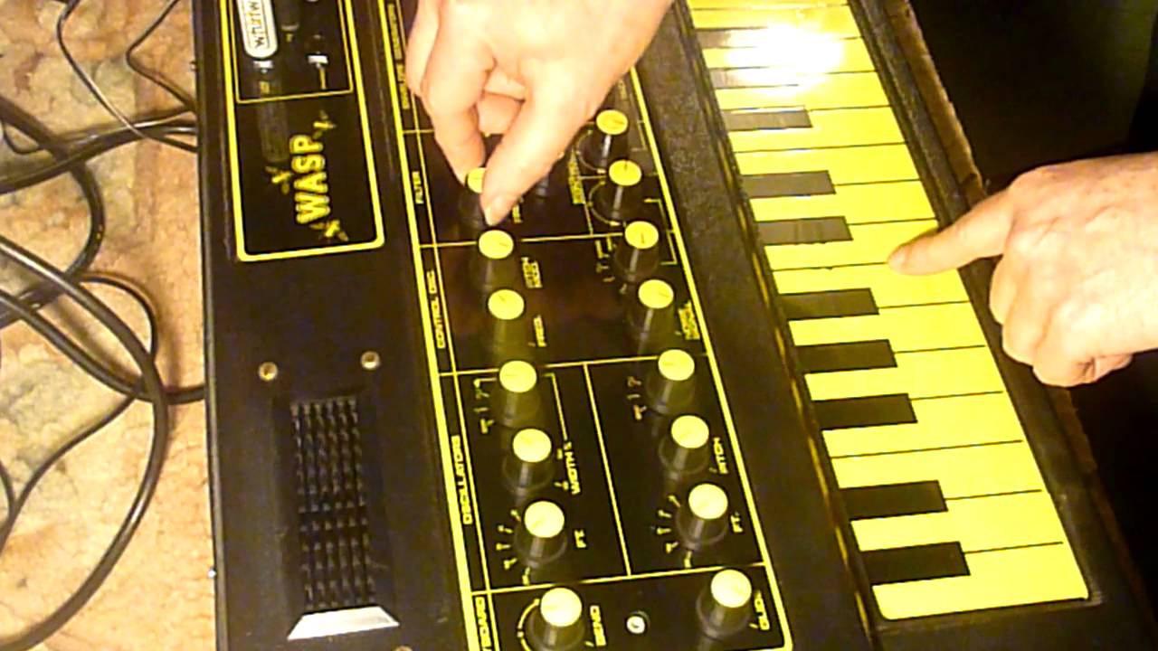 Electronic Dream Plant Wasp synthesiser demo - YouTube