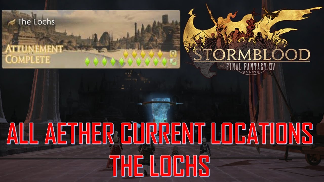 Final Fantasy XIV: Stormblood - All Aether Current Locations in The ...