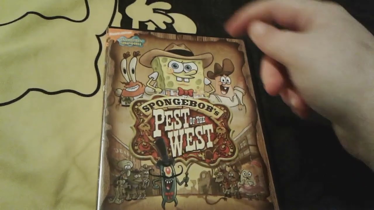 SpongeBob SquarePants Pest Of The West DVD Review - YouTube