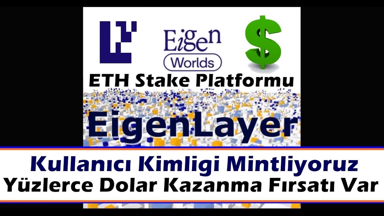 #EigenLayer ETH Stake Platformunda - EigenWorlds NFT Kimligi Mintliyoruz [#Airdrop İhtimali ...