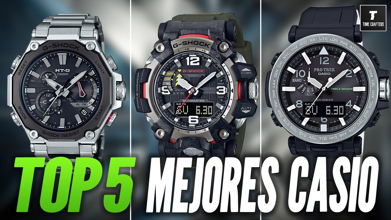 🔥 Top 5 Mejores Relojes Casio en Amazon Los MEJORES RELOJES para ...