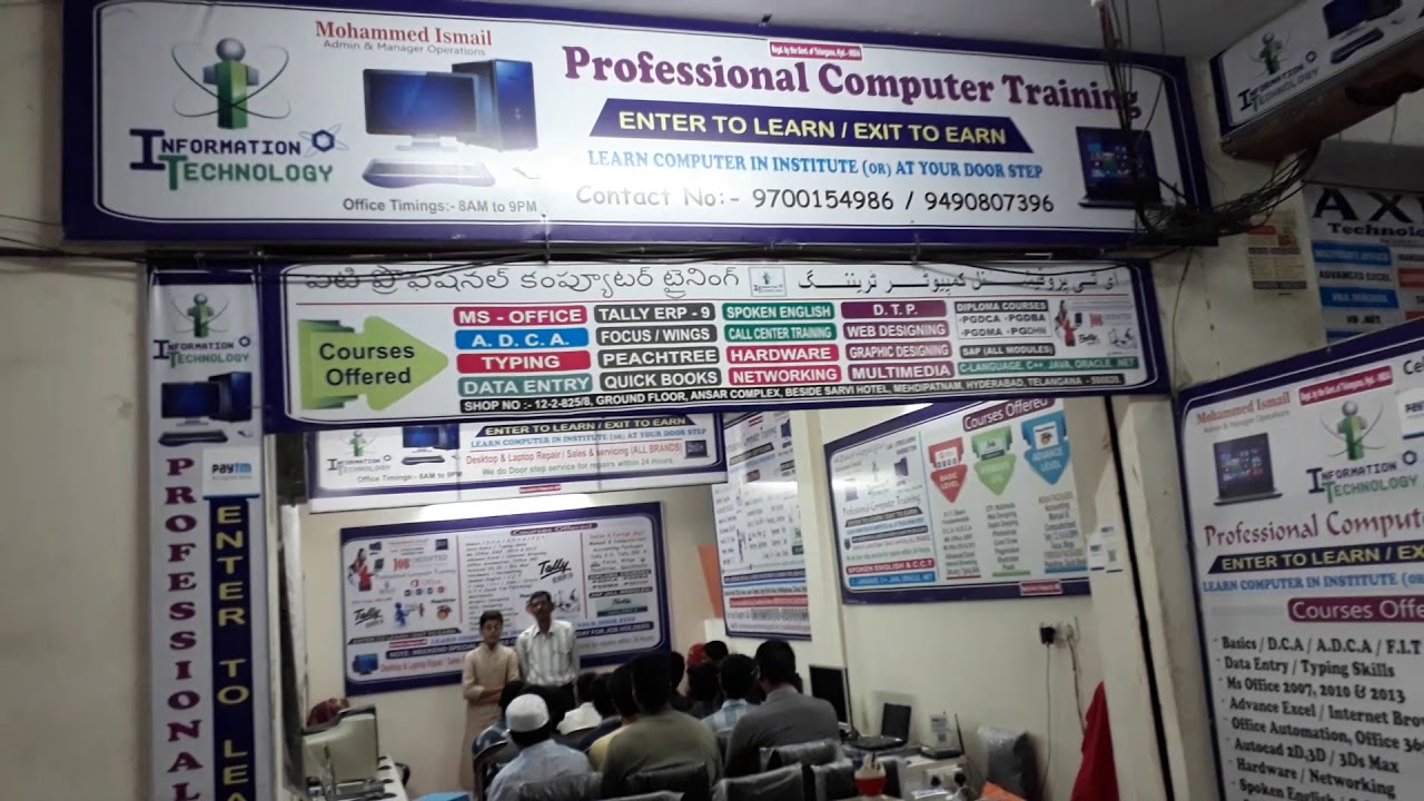 Spoken English - classes @ IT Professional Computer Training Institute ...