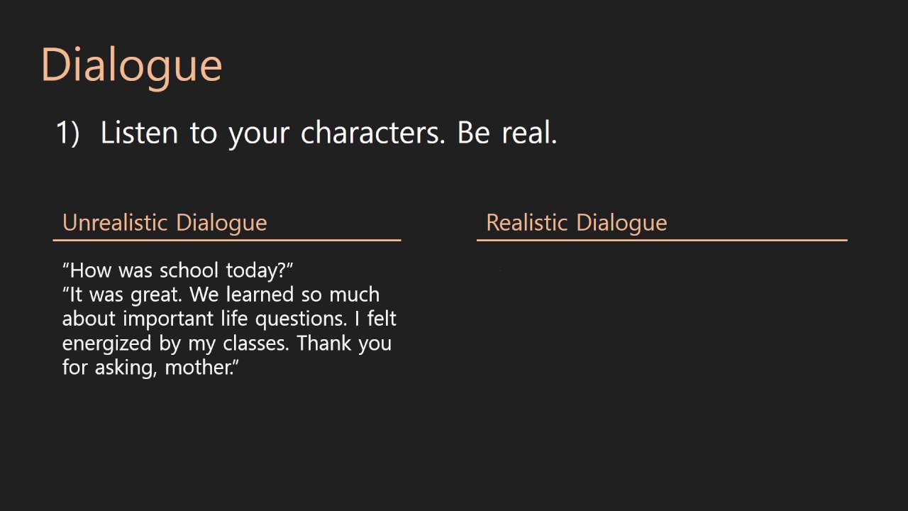 Narrative Writing | 05b Dialogue - YouTube