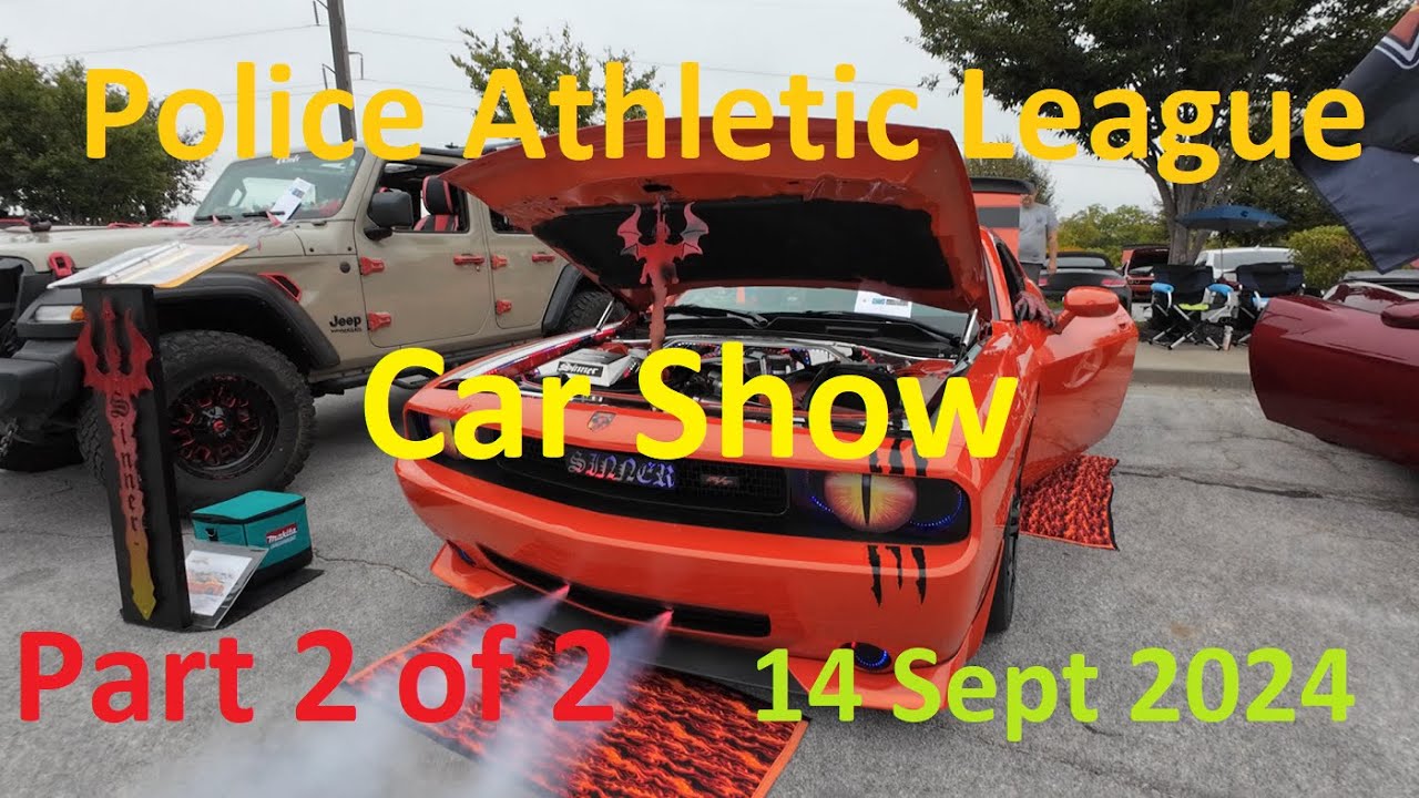 Police Athletic League Charity Car Show Part 2 of 2 - YouTube