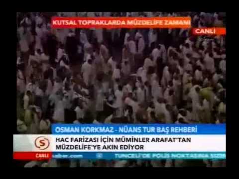 25 EKİM 2012/ SHABER/ BUGÜN NE OLDU/ ARAFAT SON GELİŞMELER/ NÜANSTUR HAC VE UMRE REH OSMAN KORKMAZ