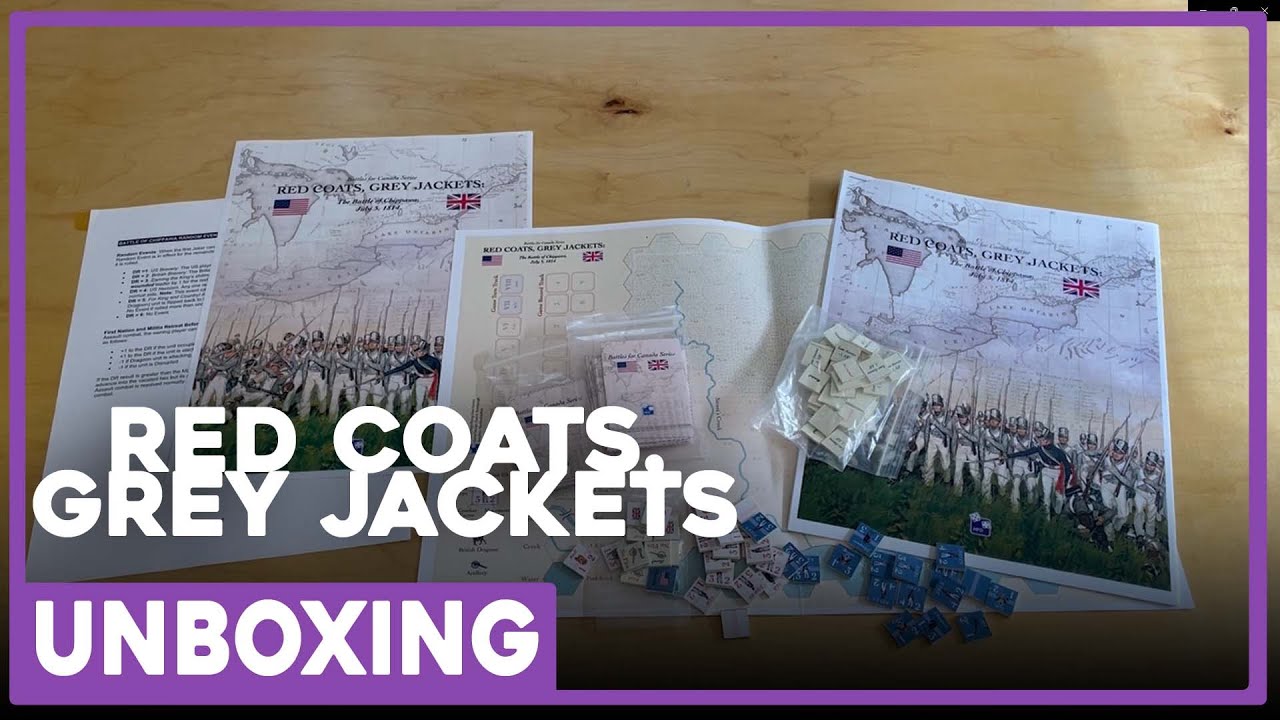 Unboxing | Red Coats, Grey Jackets | High Flying Dice Games | The ...