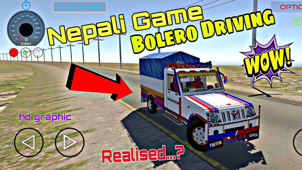 New Nepali Game for Android || Bolero Driving || 2024 Best Nepali Game ...