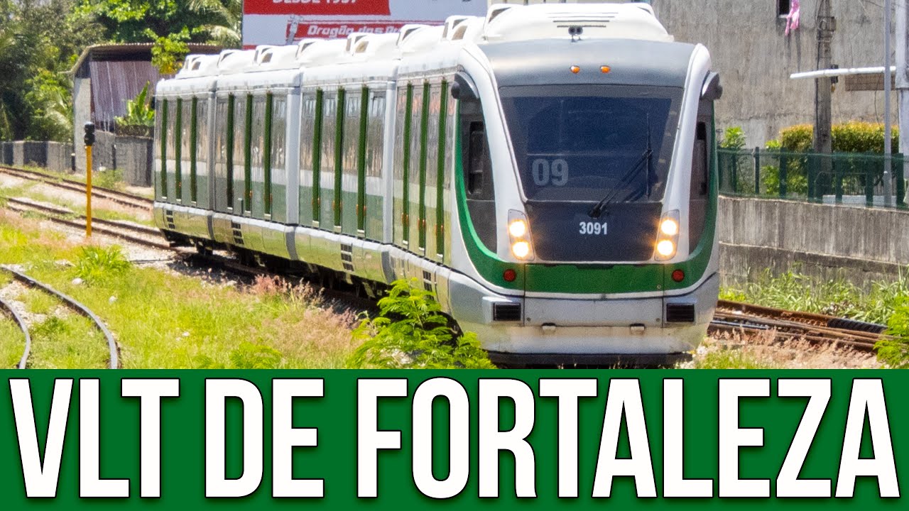 Veículo Leve Sobre Trilhos (VLT) de Fortaleza/Ceará - YouTube