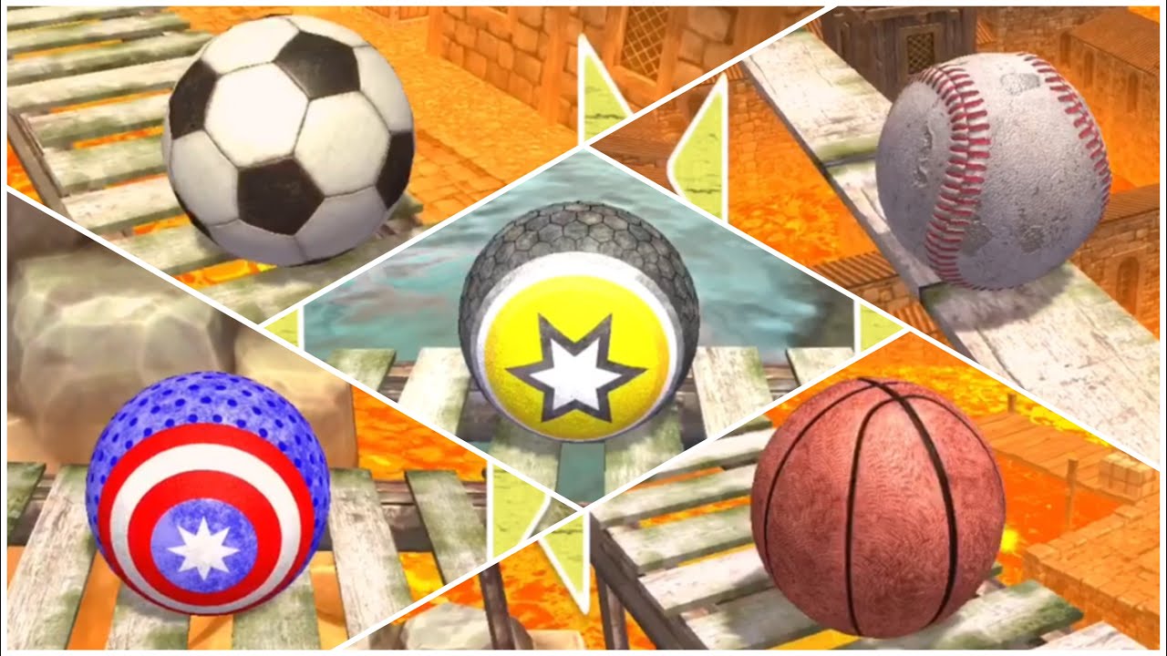 Rollance : balls adventure gameplay - playing with splendid 5 balls ...