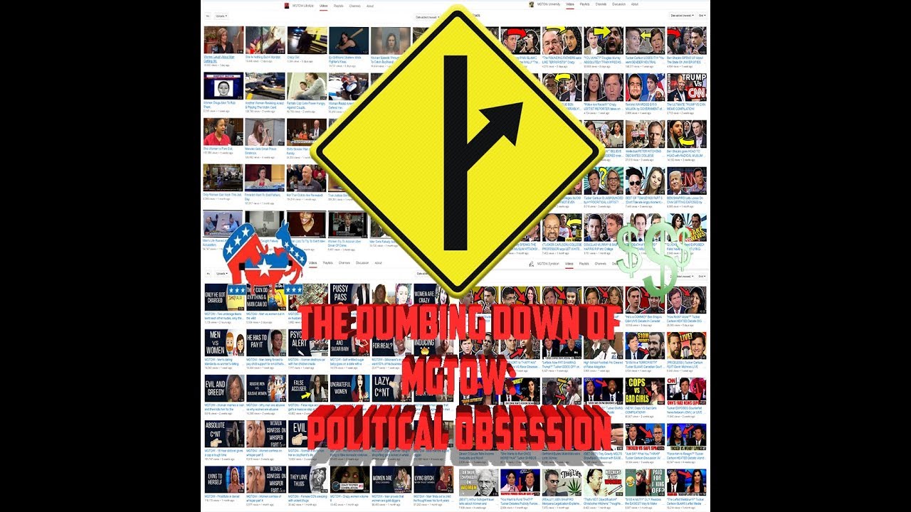 The Dumbing Down of MGTOW & Political Obsession - YouTube