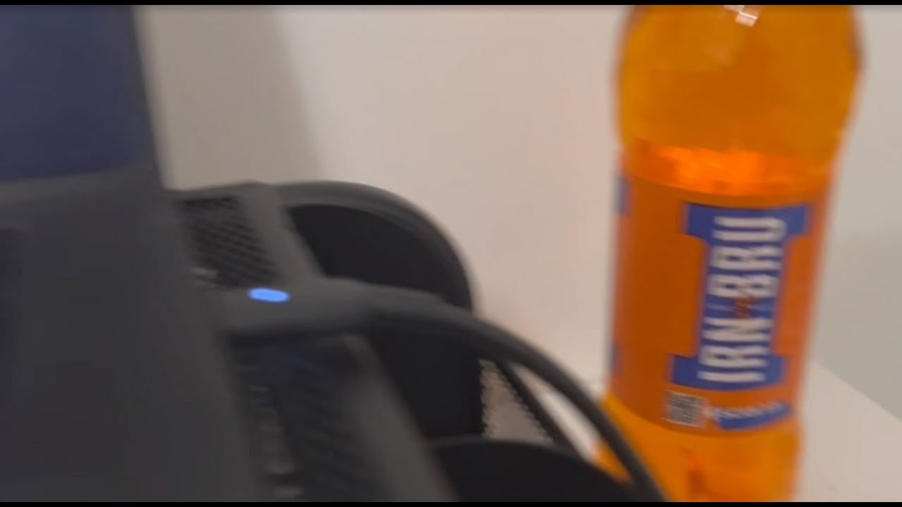german boy excited about cola and fortnite except it's irn bru and ...