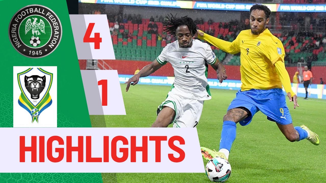 Nigeria 4‑1 Gabon: Super Eagles Soar into World Cup Playoff Final - YouTube