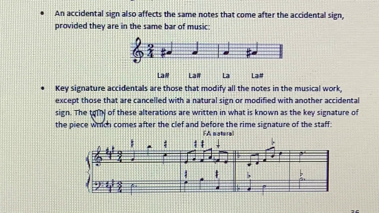 Accidentals rules - YouTube