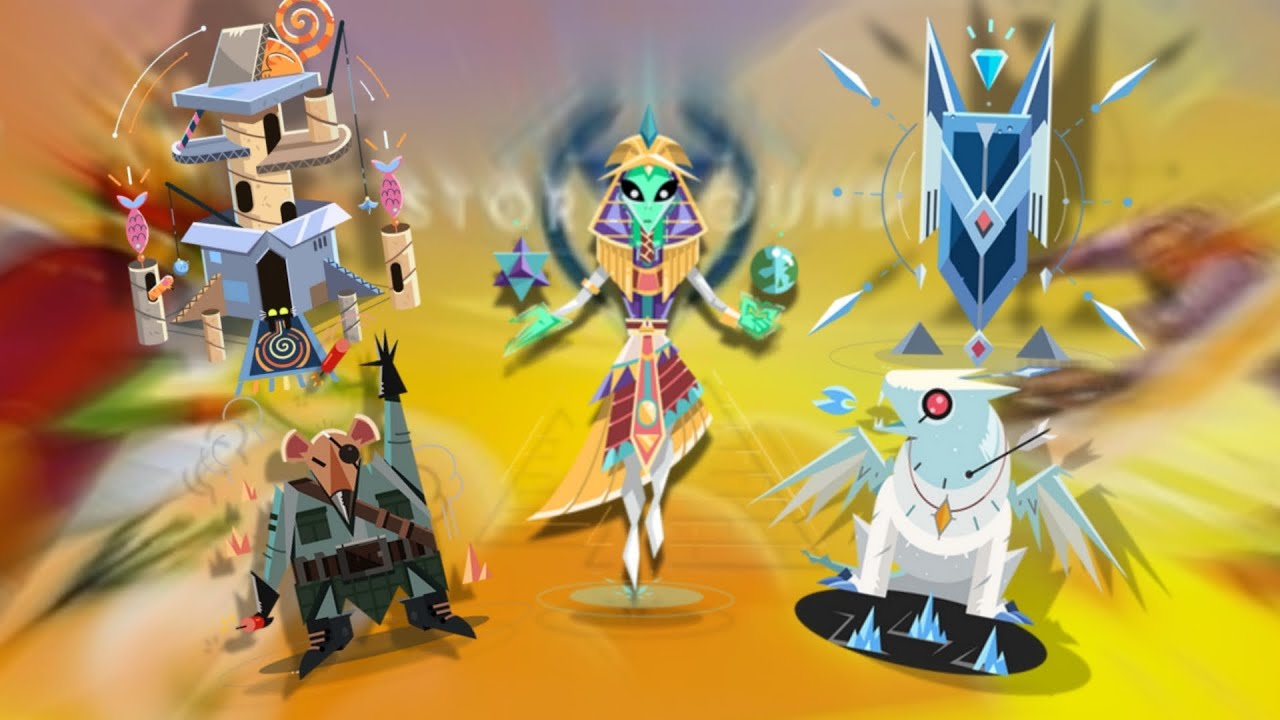 All Buffed Cards - stormbound - YouTube