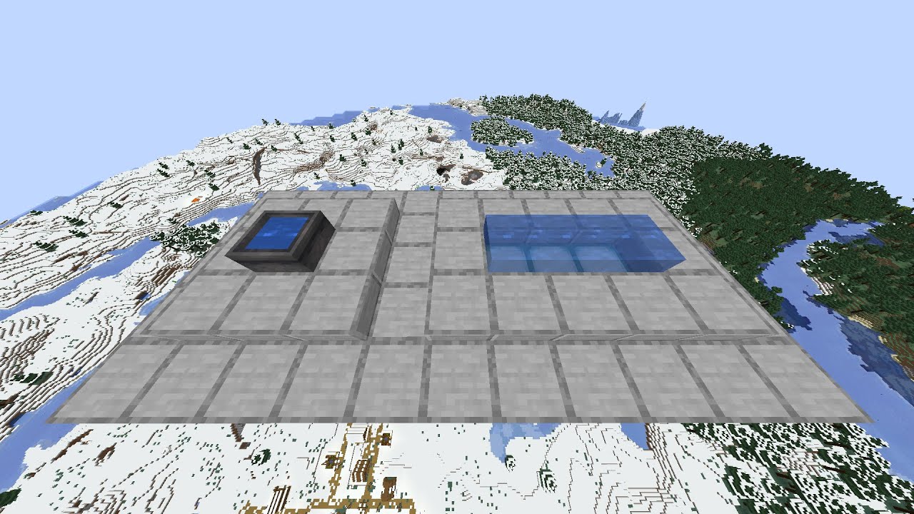 Infinite Water (1 Water bucket) (easy) - YouTube