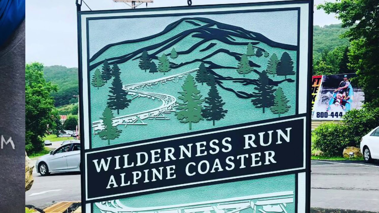 Adventuring at The Wilderness Run Alpine Coaster - NC - YouTube