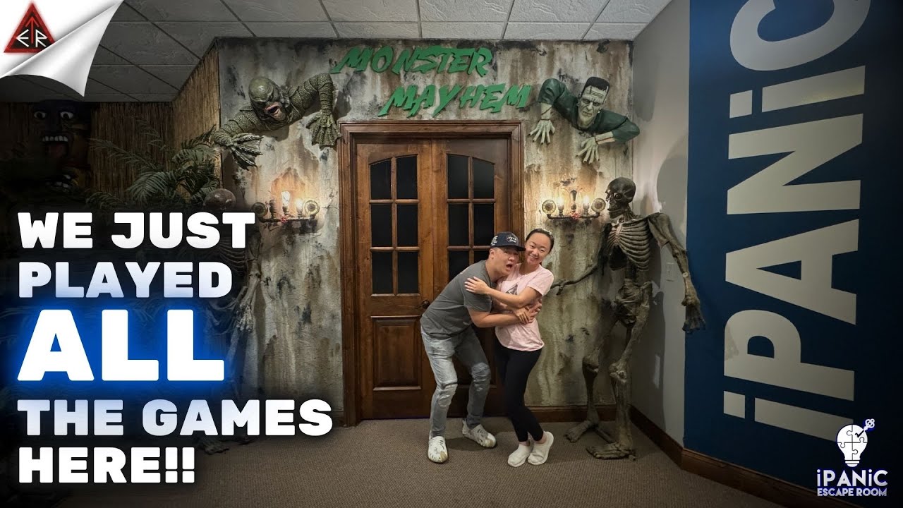 We just played ALL THE GAMES at iPanic Escape Room in St. Charles ...