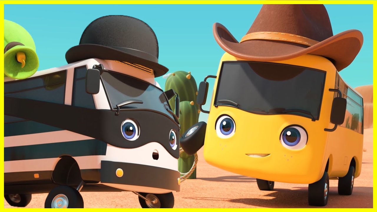 Cowboy Buster | Go Buster | Baby Cartoons | Kids Videos | ABCs and 123s ...