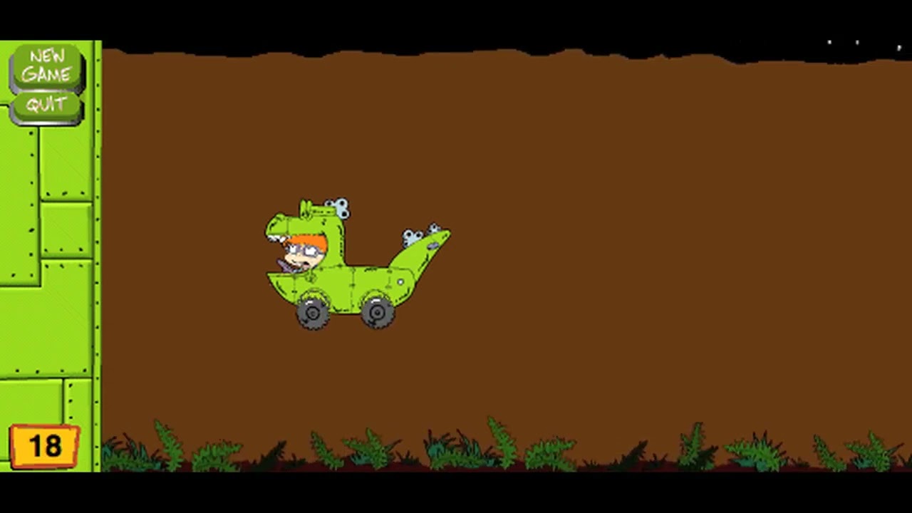 Rugrats: Reptar Wagon - What happens if you drive in the other ...