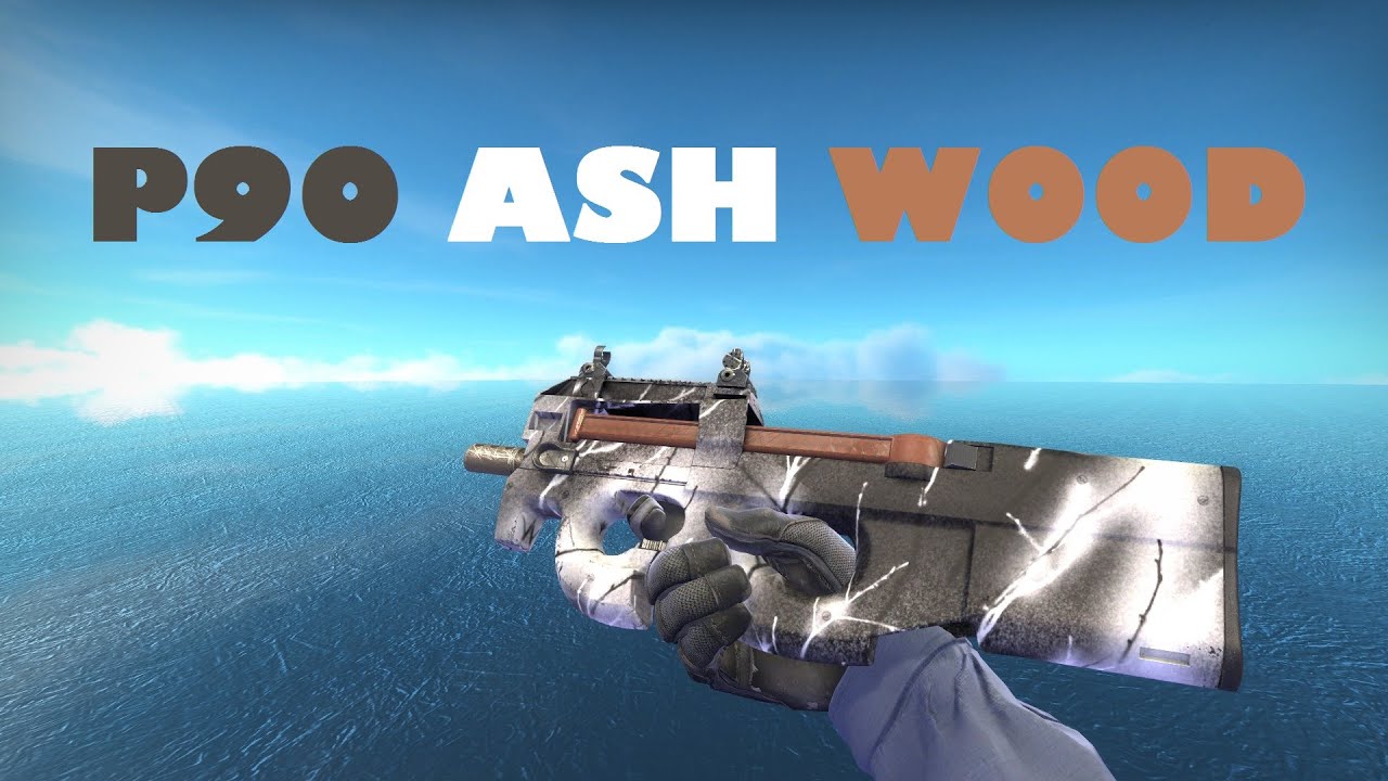 CSGO: P90 Ash Wood Gamplay - YouTube