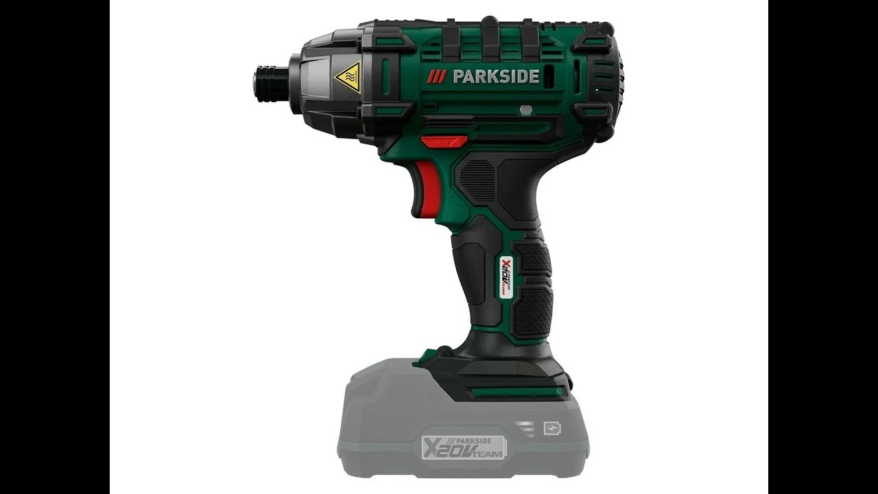 Parkside Cordless Impact Driver PDSSA 20-Li B2 ( SOLO ) - YouTube