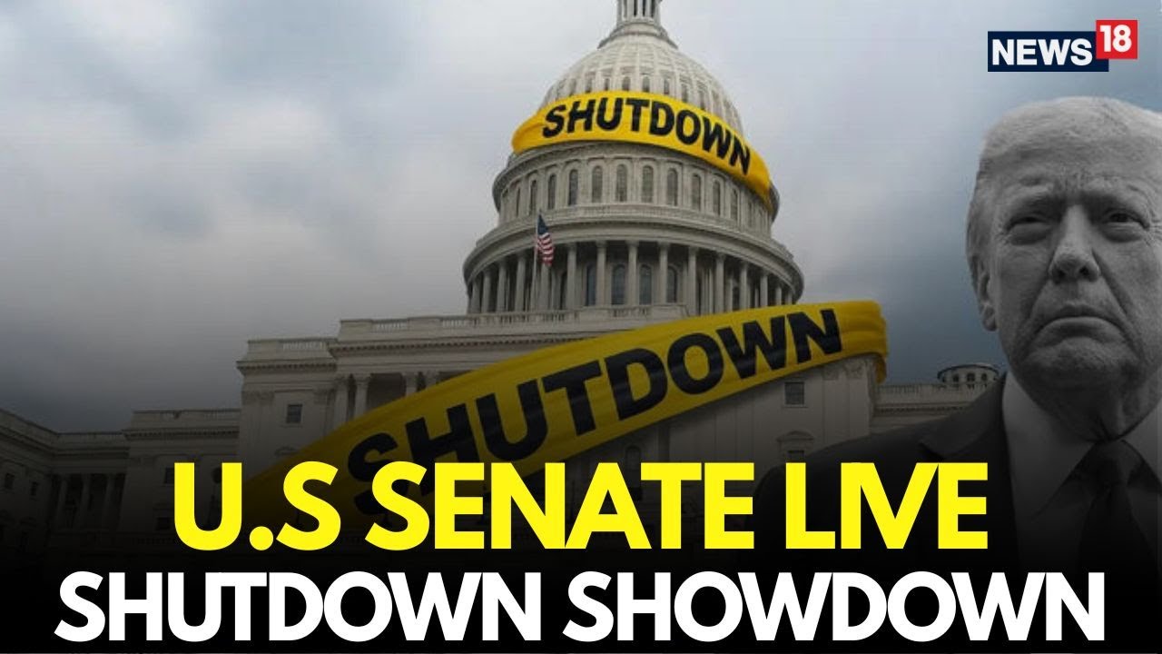 US Senate LIVE | US Senate Shutdown After Key Senate Vote Fails On ...