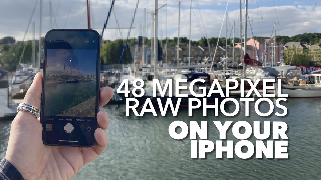 Shoot hi-res RAW images on your iPhone Pro - YouTube