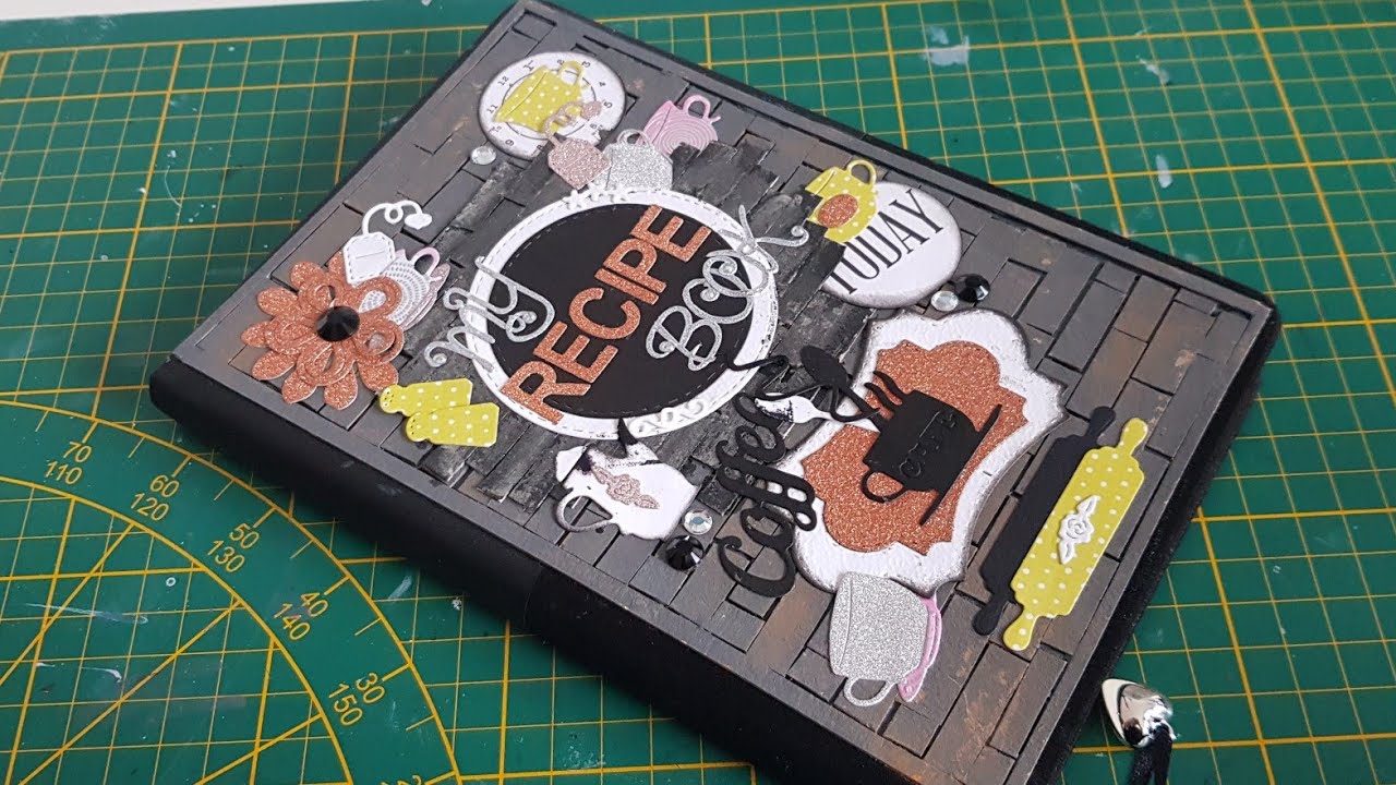 DIY | My Recipe Book | Beautiful Notebook Deco idea | Art and ...