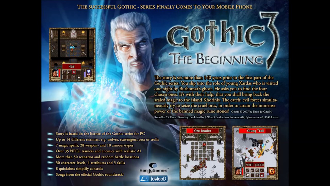 Gothic 3: The Beginning Soundtrack - A King's City/Montera - YouTube