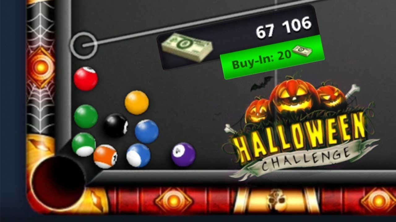 Halloween Challenge 😬 Round 2 For 20 Cash I have 67K Cash Pro 8 ball ...