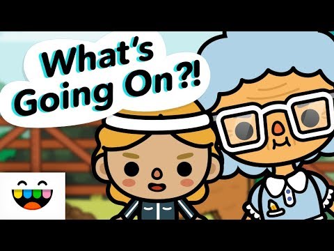 Granny Visits the Farm | Toca Life