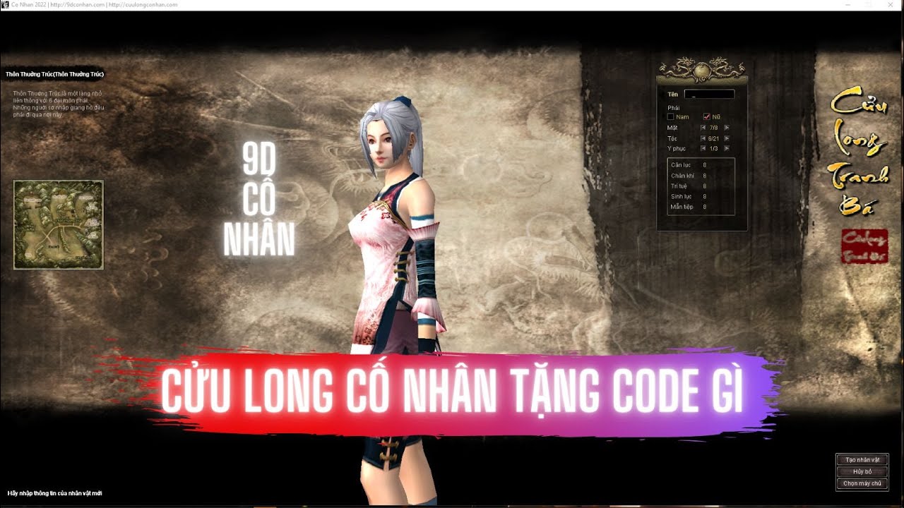 Cửu Long Cố Nhân tặng code newbie - Cuulongconhan.com - 9d Cửu Long Tranh Bá - YouTube