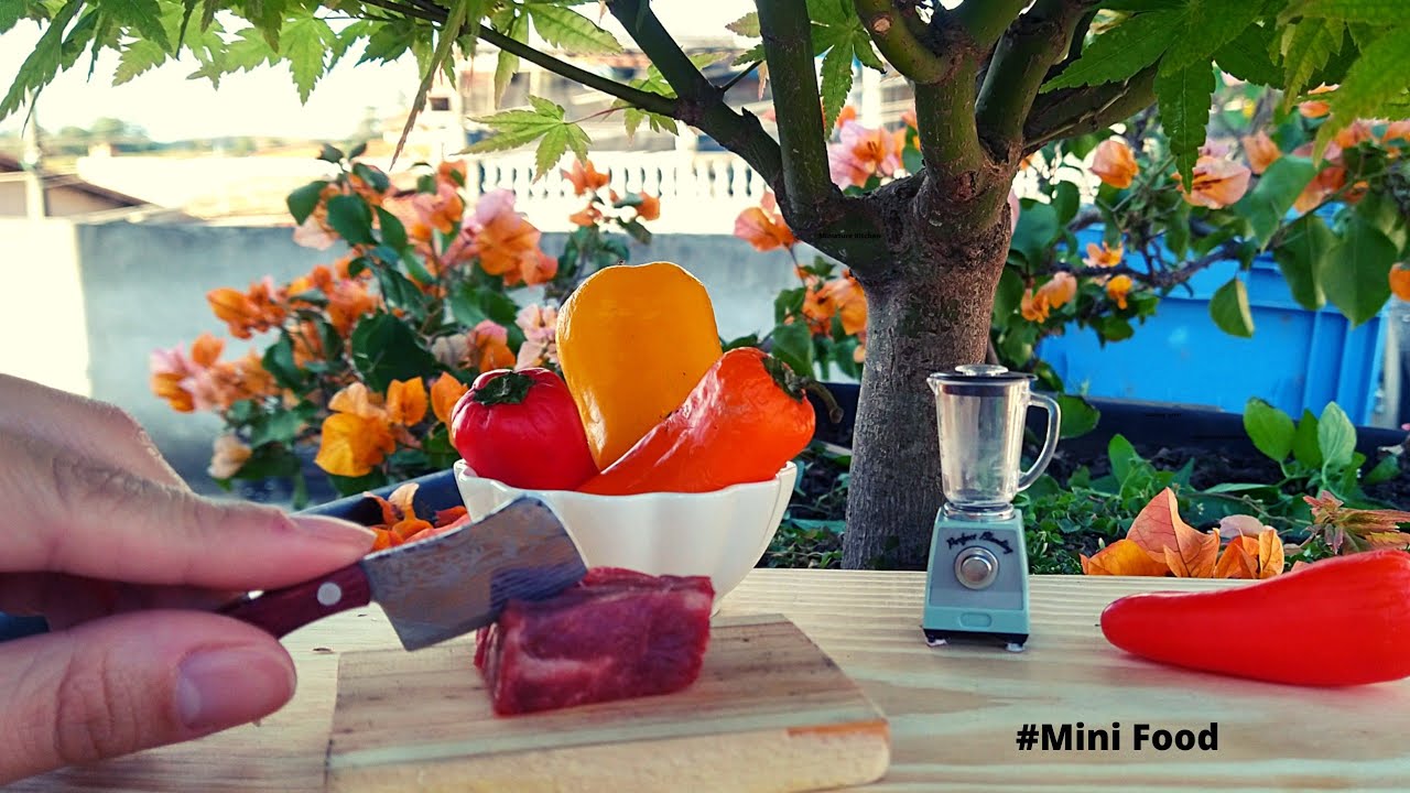 🎻 The Best Mini Food 🍜 Realistic kitchen• Cozinha Realista |Miniature ...