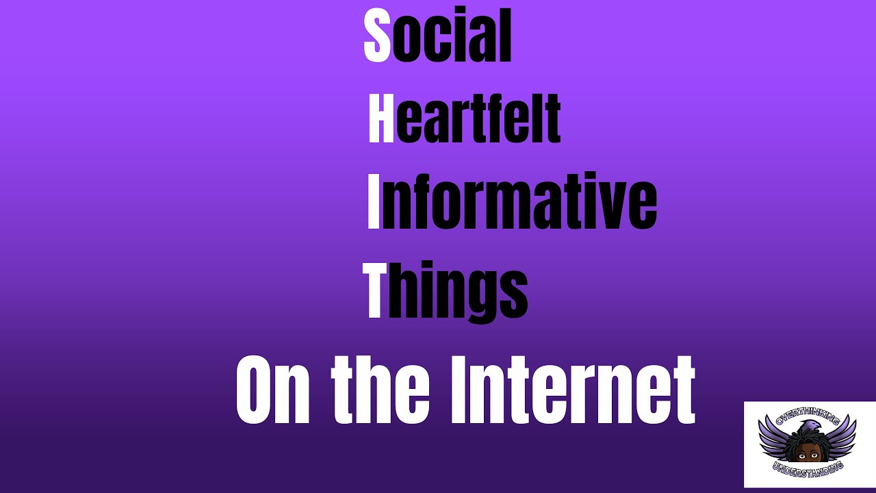 Social, Heartfelt, Informative Things on the internet EP2 - YouTube