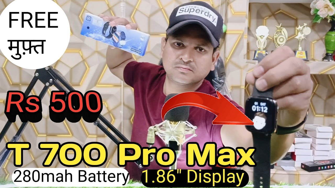 T 700 Pro Max Smartwatch Unboxing Video|Smartwatch T 700 Pro Max ...