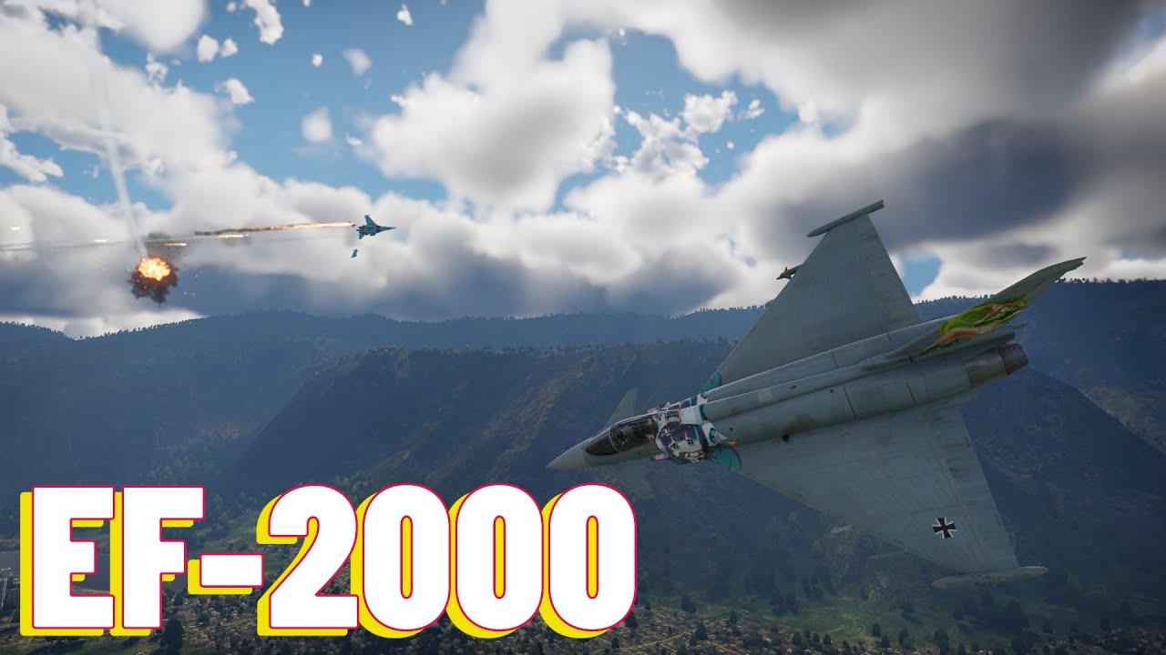 WarThunder - EF-2000 - East Valley Hunting - YouTube