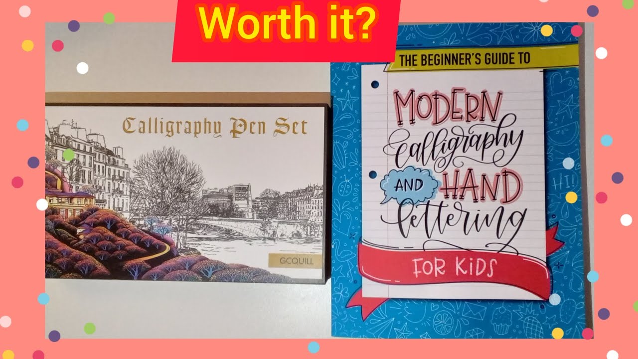 Worth it?~ Calligraphy set + Beginners Guide! ~ HONEST REVIEW! - YouTube