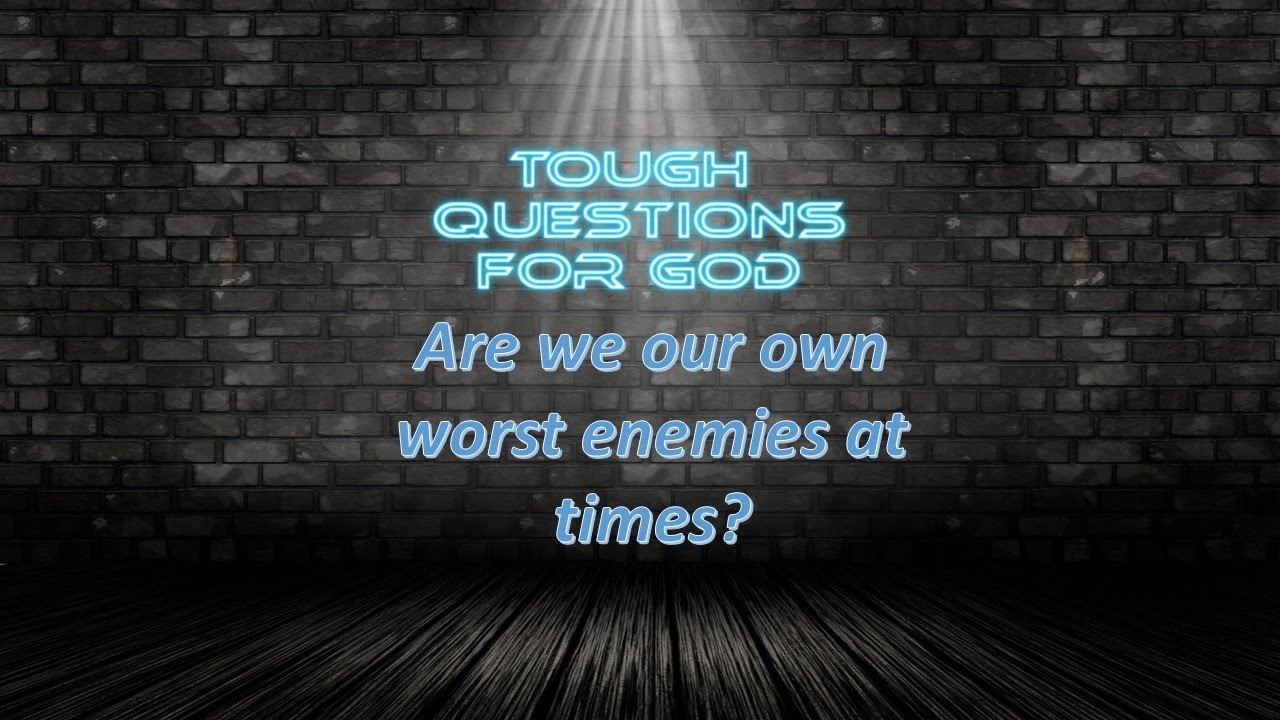 How’s your hearts attitude? Are we our own worst enemies at times ...