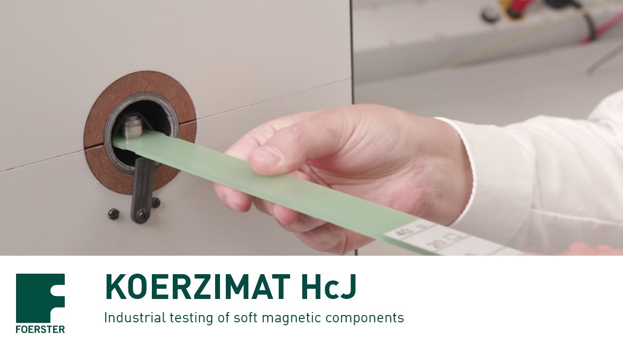 KOERZIMAT HcJ - Industrial testing of soft magnetic components - YouTube