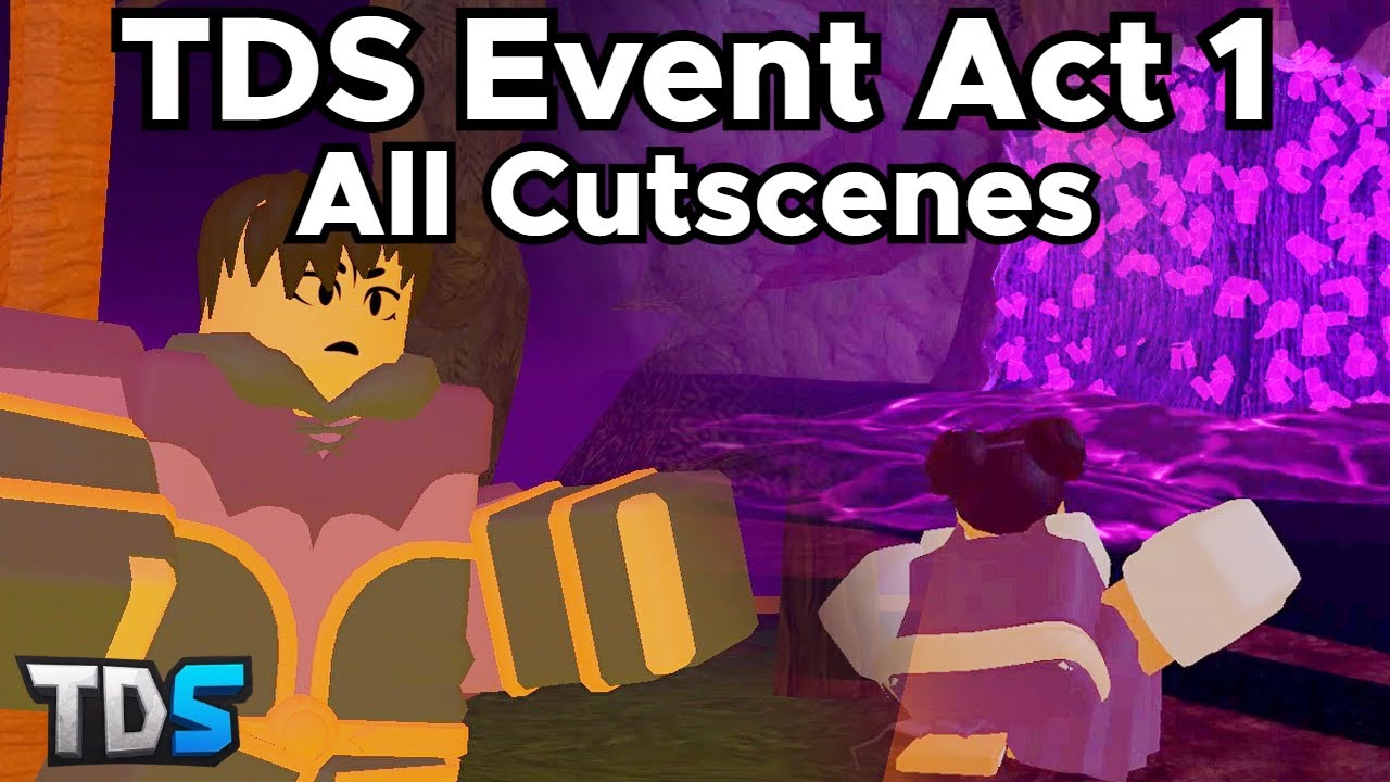 TDS Event Act 1 All Cutscenes - Tower Defense Simulator Roblox - YouTube