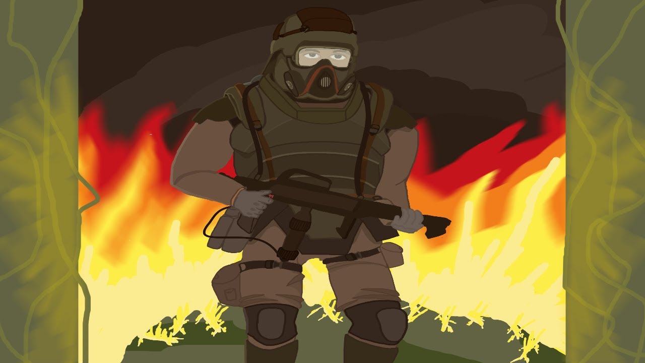 Burning Stuff As Pyro (Also marine pain) (CM-SS13) - YouTube