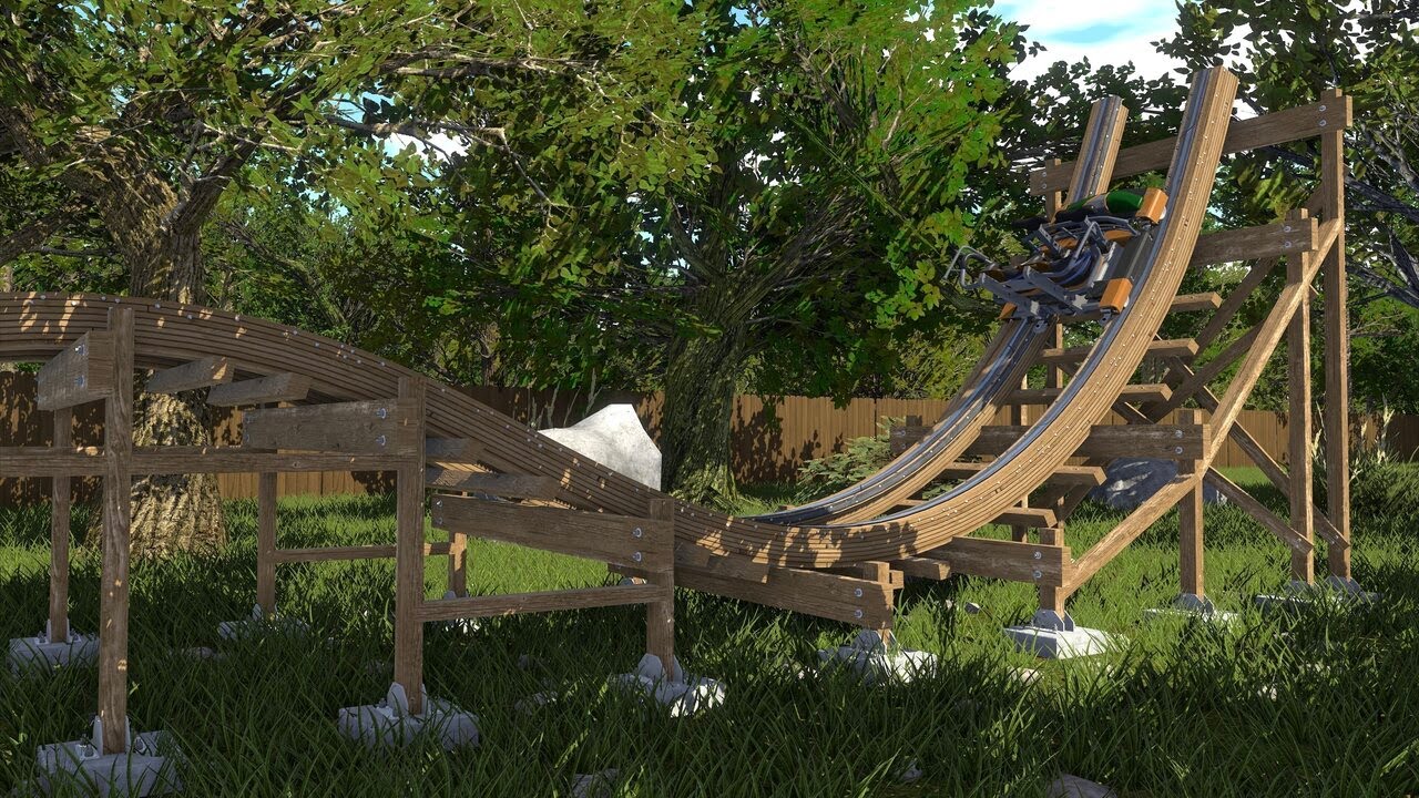 Backyard Roller Coaster POV | Expedition Equinox - YouTube