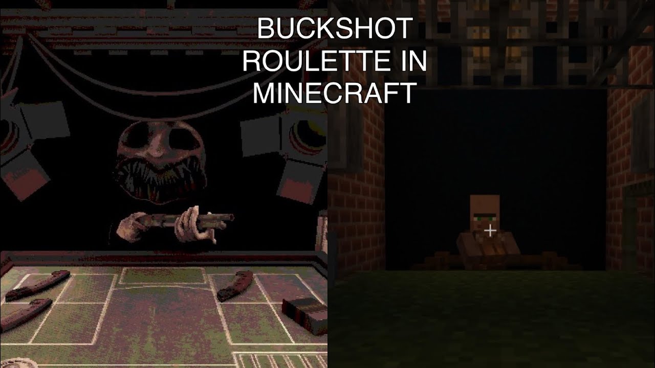 BUCKSHOT ROULETTE IN MINECRAFT - YouTube