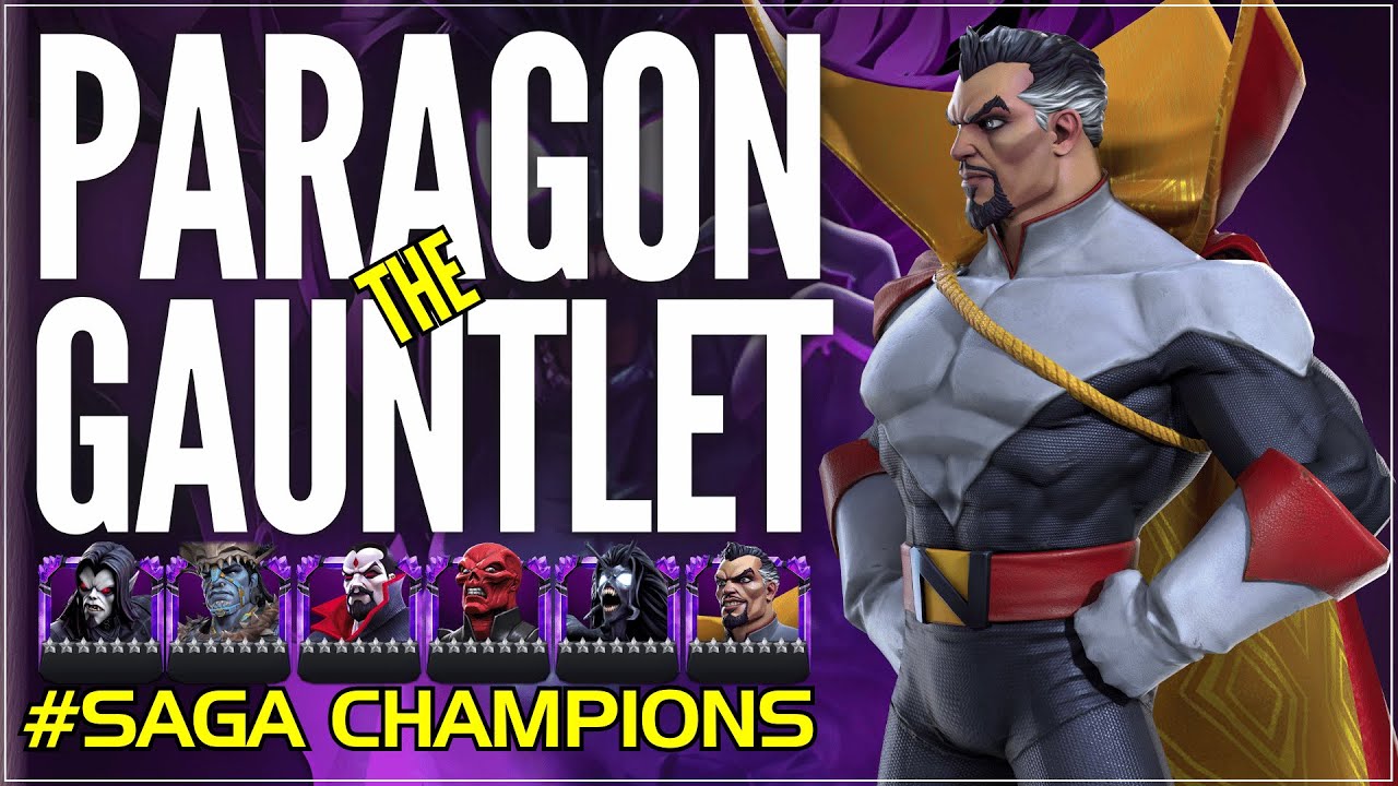 Paragon Gauntlet - 5 Star Champs only - Walkthrough - Sep 2024 - MCOC ...